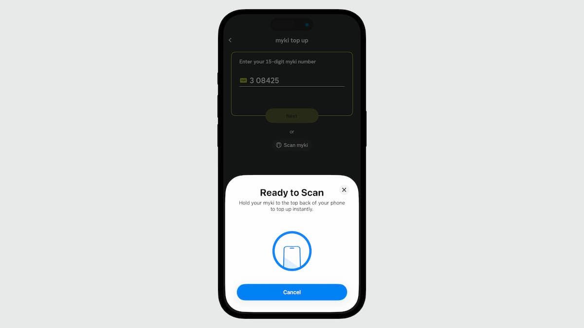 メルボルンの交通系カードmykiのチャージ（トップアップ）をオンラインでする方法