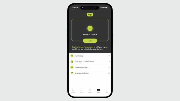 メルボルンの交通系カードmykiのチャージ（トップアップ）をオンラインでする方法